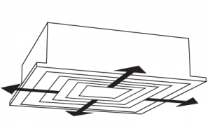 Diffusers - DCS/C Ceiling Diffuser - Entropic Limited