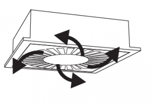 Diffusers - DCS/J Ceiling Diffuser - Entropic Limited