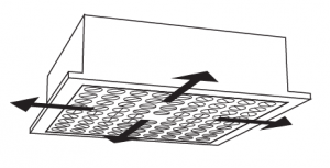 Diffusers - DCS/N Ceiling Diffuser - Entropic Limited