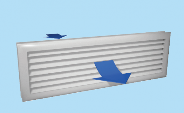 Diffusers - TVC Transfer Grille - Entropic Limited