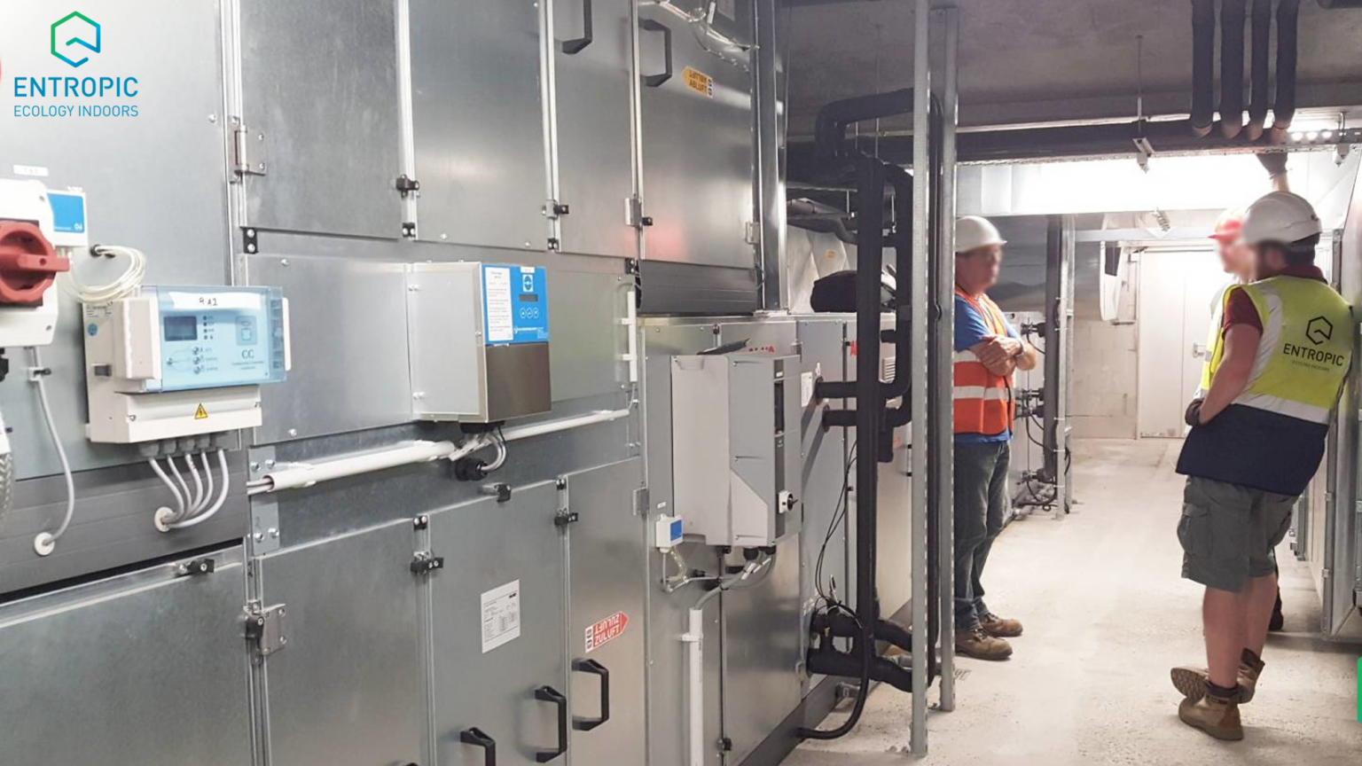 Data Centre in Europe - AHUs - Entropic Limited