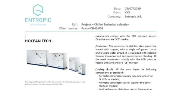 Chiller Software - Resources - HVAC Solutions - Entropic Limited